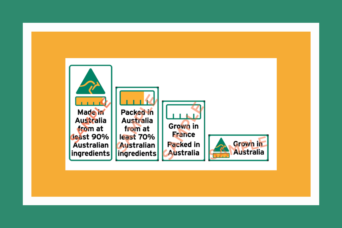 Free Use of the Made in Australia Food Labelling Mark - Food and ...